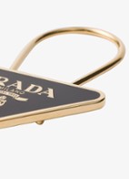 Prada Sleutelhanger met logo • Goud • de Bijenkorf